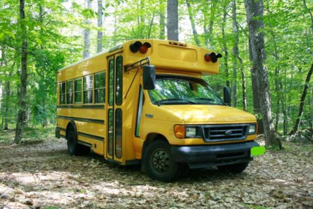 2006 Ford E450 Diesel School Bus Skoolie Livin School Bus