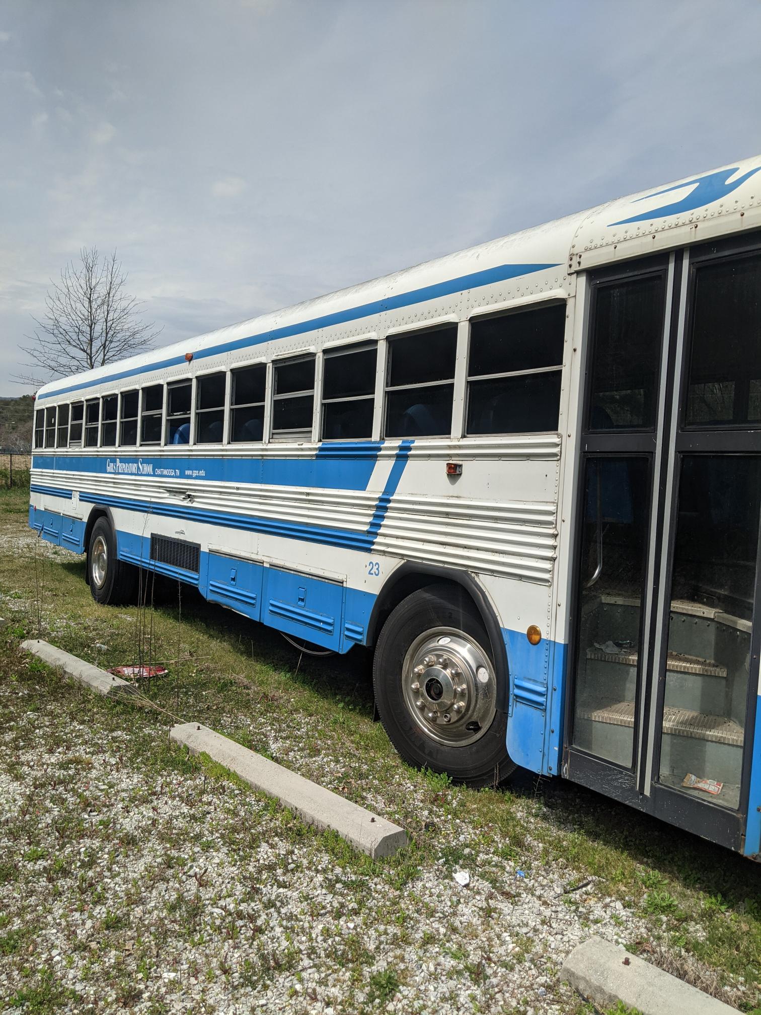 1999 Blue Bird/Full Size 44 Passenger/Cabover - Skoolie Livin | School ...