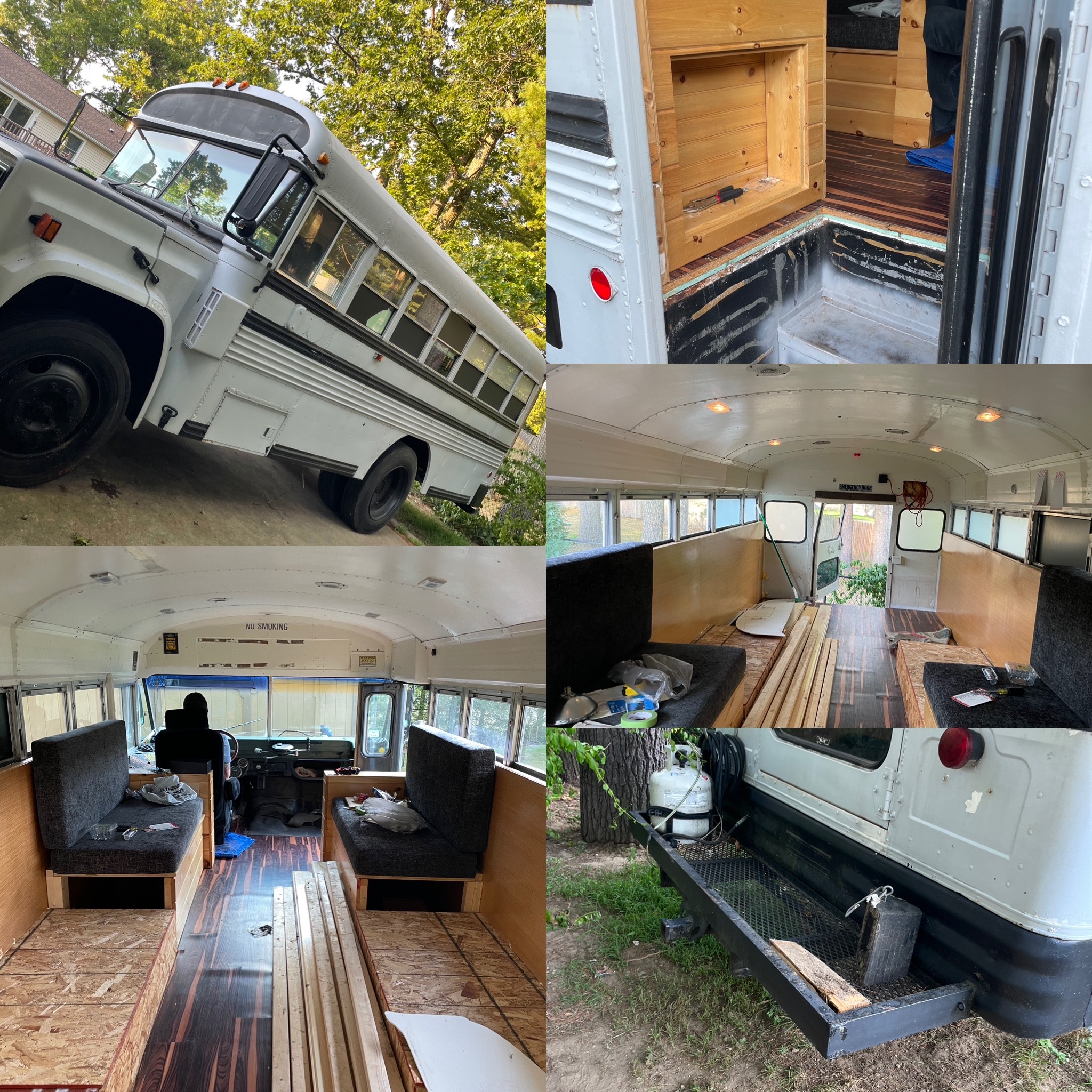 1987 Bluebird GMC Gutted Skoolie - Skoolie Livin | School Bus ...