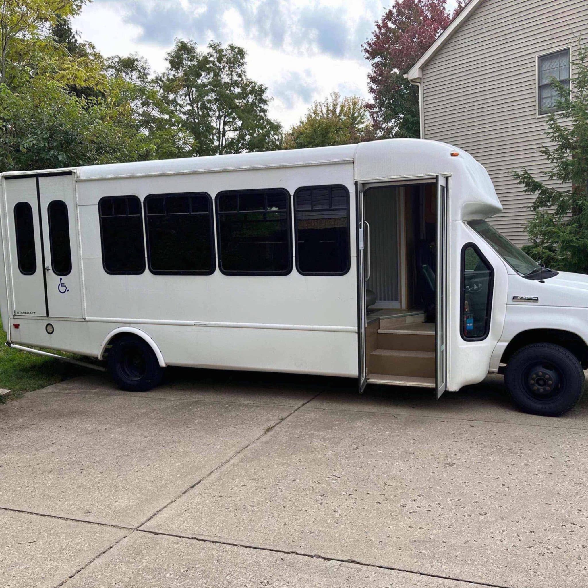 2015 Ford E450 Shuttle Bus - Skoolie Livin | School Bus Conversion ...
