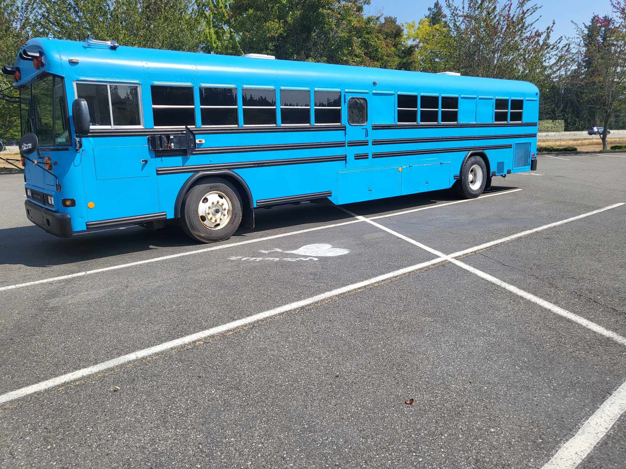 2004 Bluebird AA 40ft Partially Converted RE Bus - Skoolie Livin ...