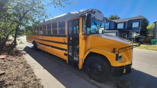 2001 Thomas Freightliner School Bus ( Partial Conversion) - Skoolie ...