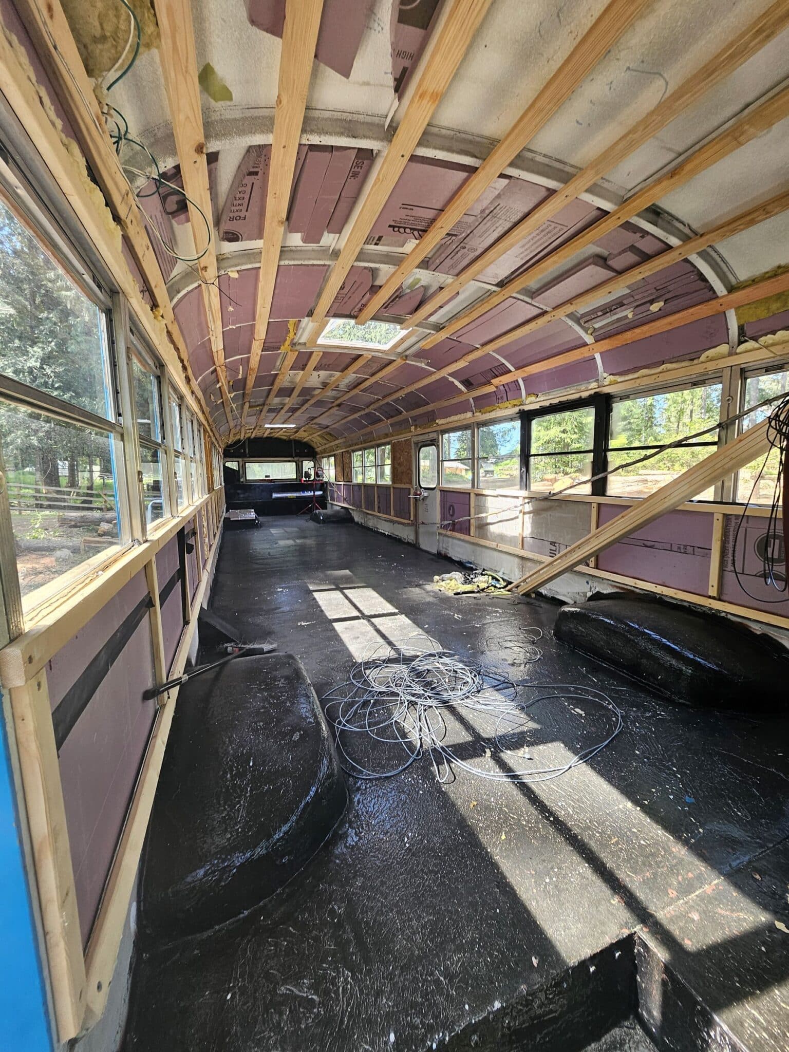 2004 Blue Bird All American - Skoolie Livin | School Bus Conversion ...