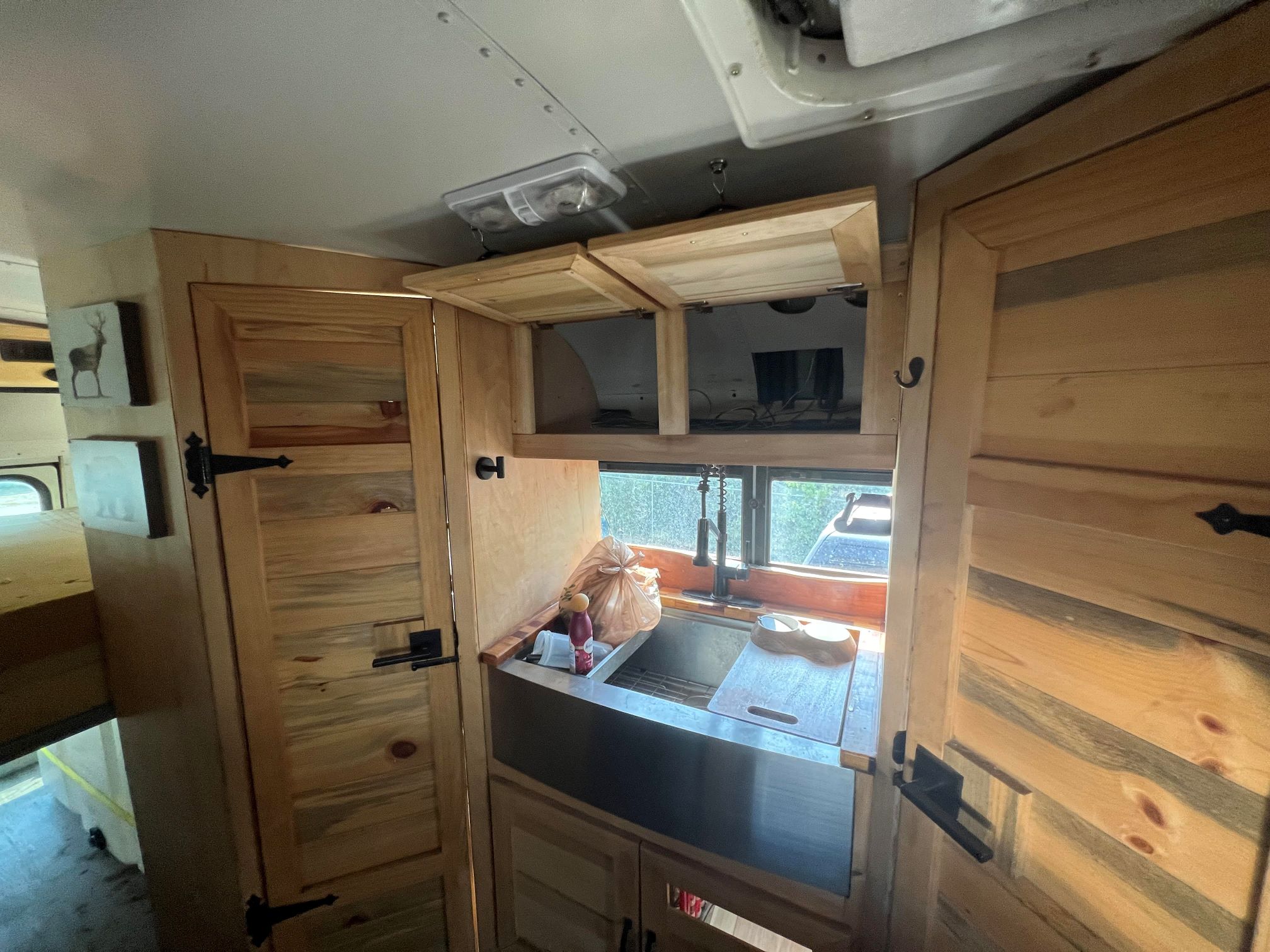 2008 Blue Bird Vision Converted RV - Skoolie Livin | School Bus ...