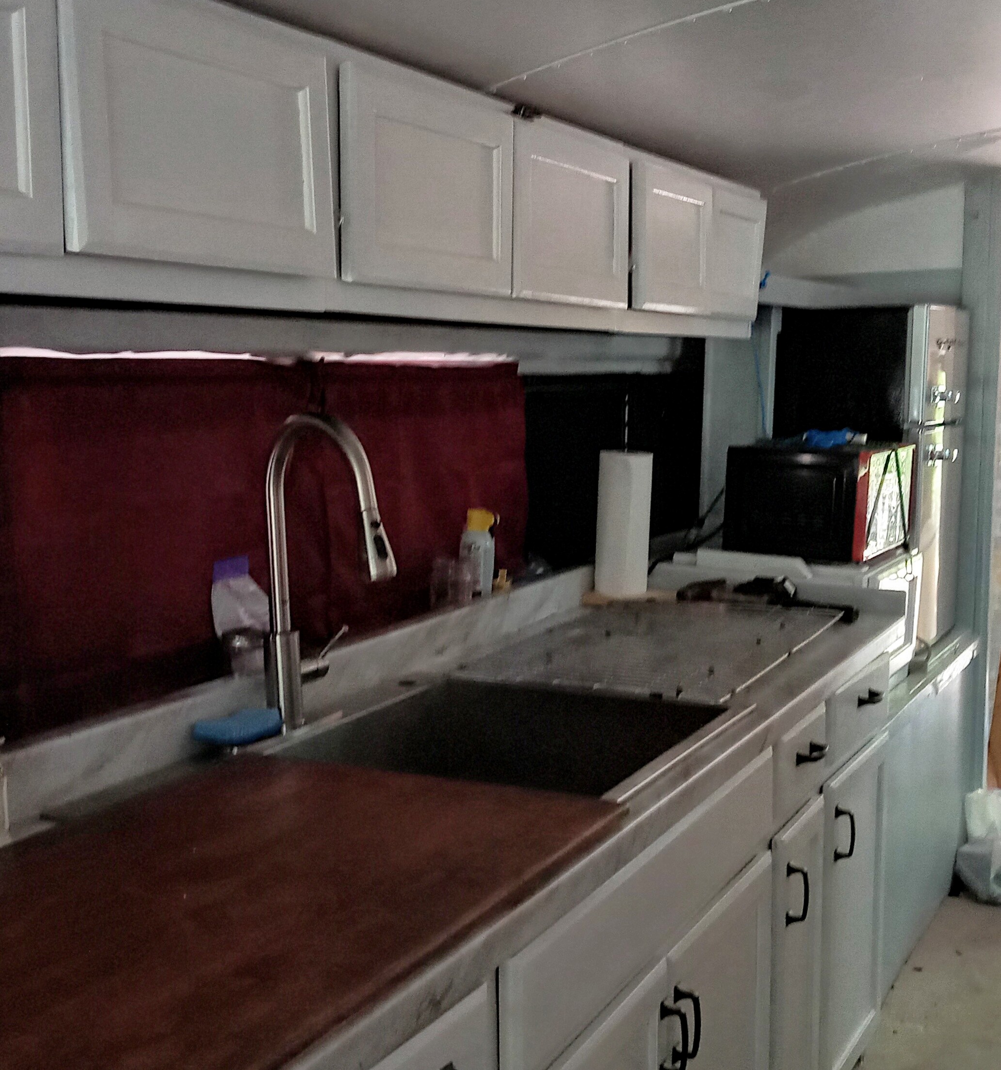 1989 Blue Bird Off Grid Skoolie - Skoolie Livin | School Bus Conversion ...