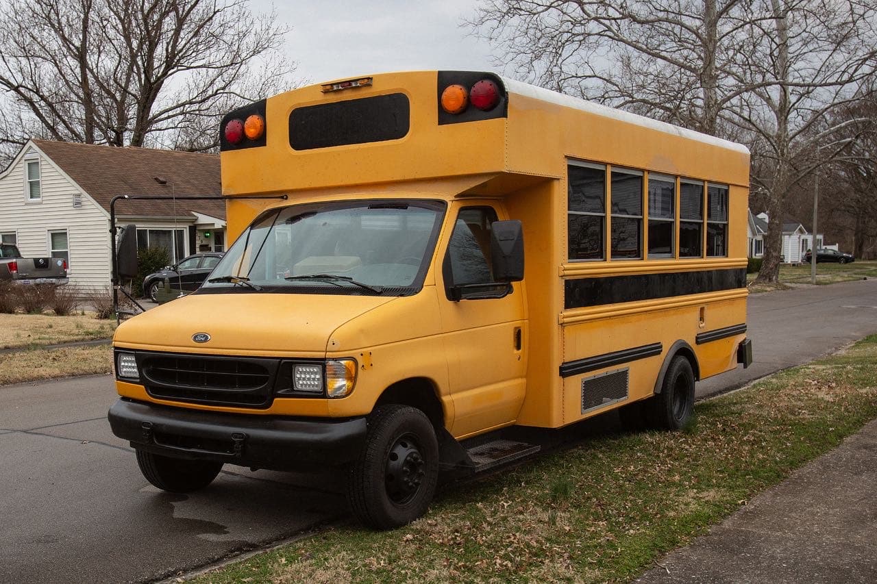 1997 Ford E350 Short Bus - Skoolie Livin | School Bus Conversion ...