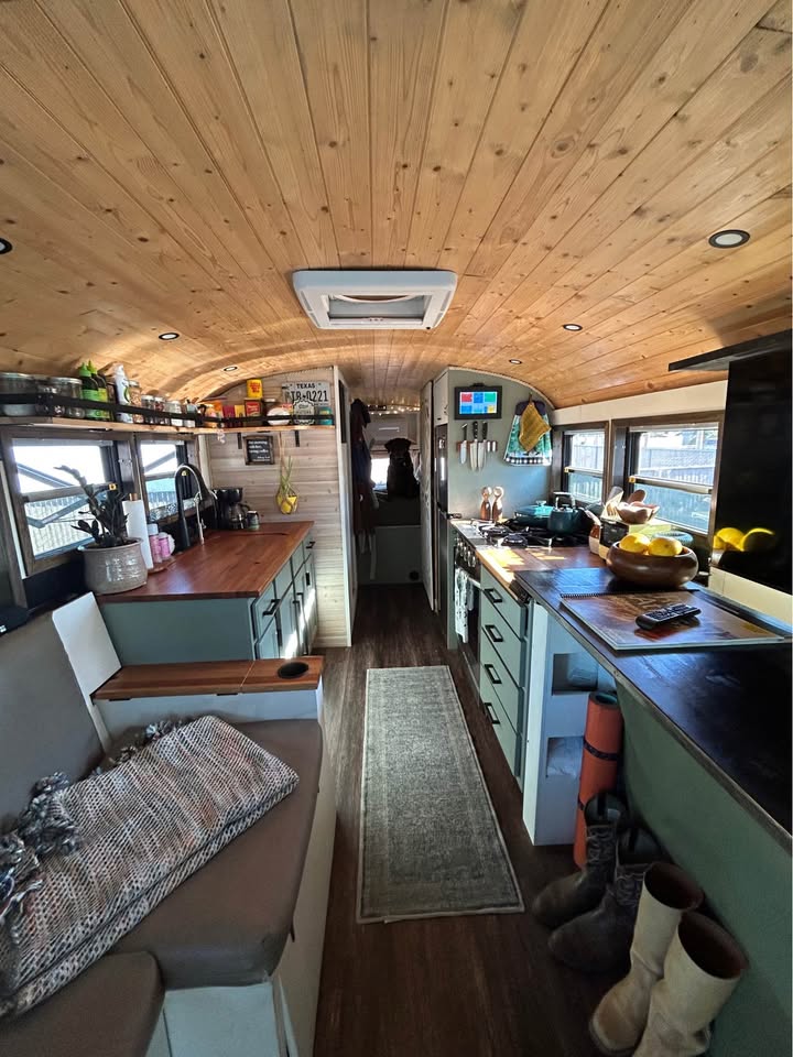 2004 Blue Bird Fully Converted Skoolie - Skoolie Livin | School Bus ...