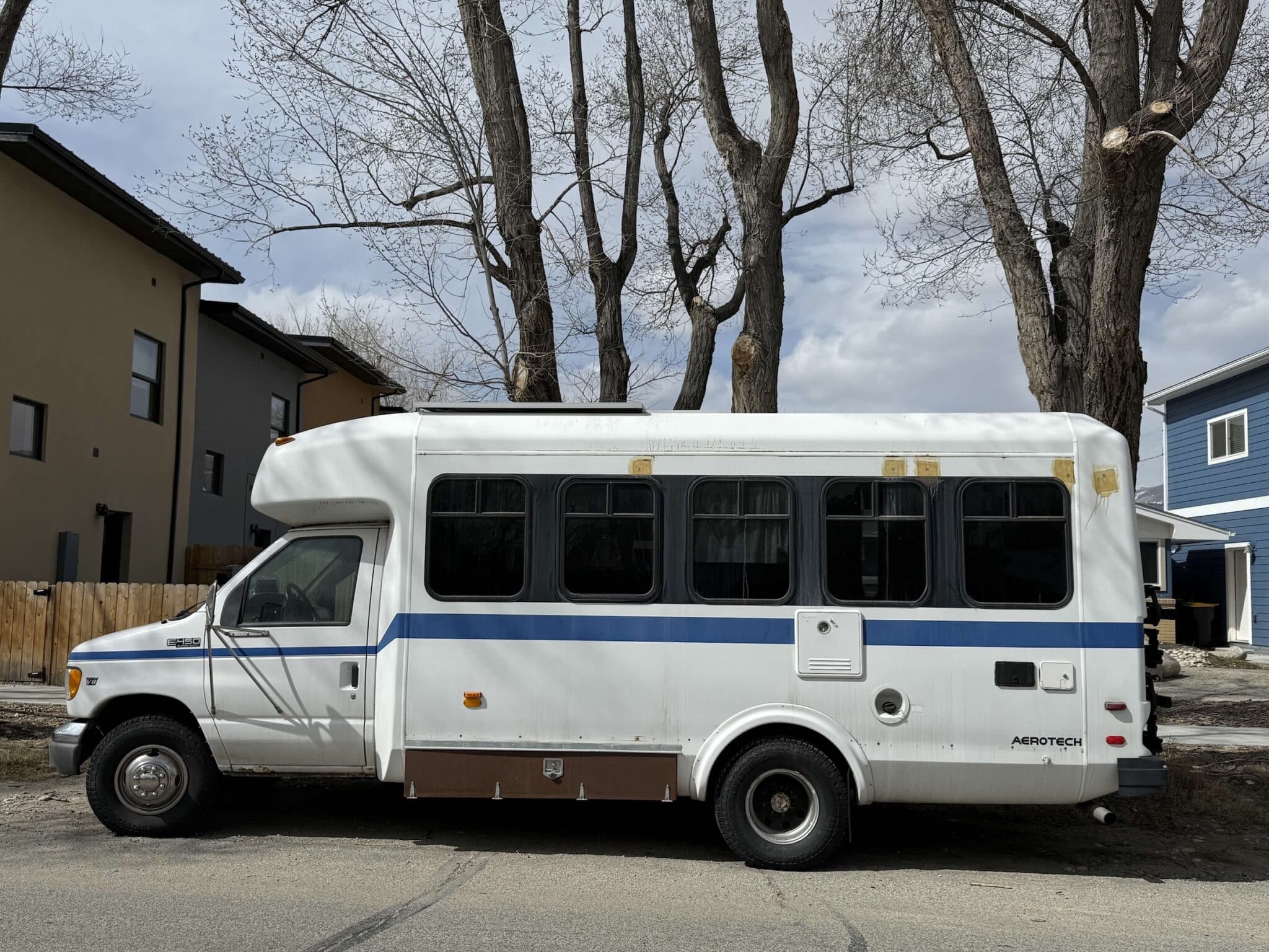2000 Ford E450 Shuttle Bus - 70% finished! - Skoolie Livin | School Bus ...