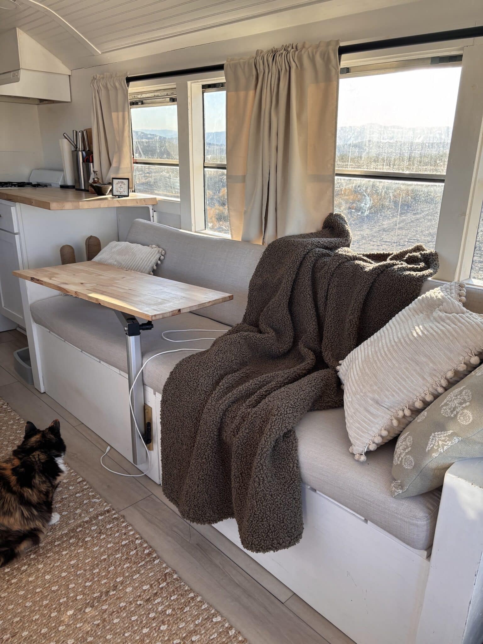 2009 All-American Blue Bird (Finished Skoolie) - Skoolie Livin | School ...