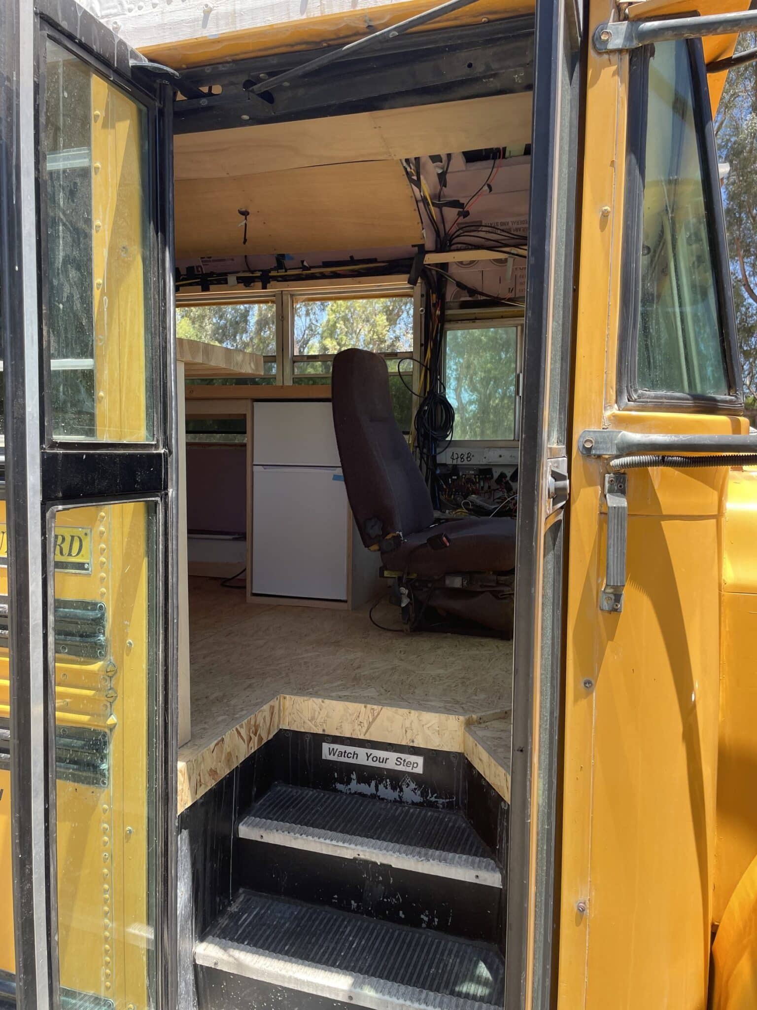 2000 International Bluebird 3800 partial conversion - Skoolie Livin ...